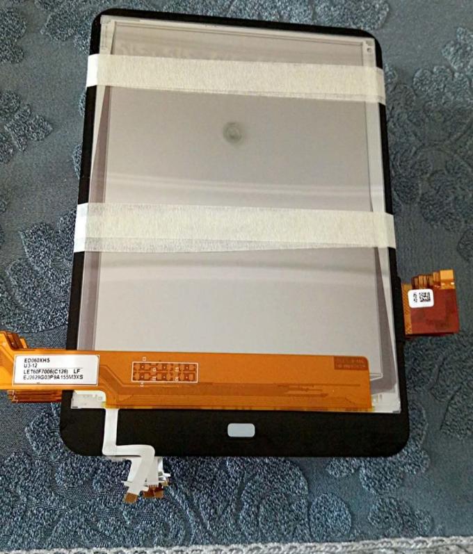 6 Inch E Ink Display Monitor , ED060XH5 E Ink Lcd Display With Touch ...